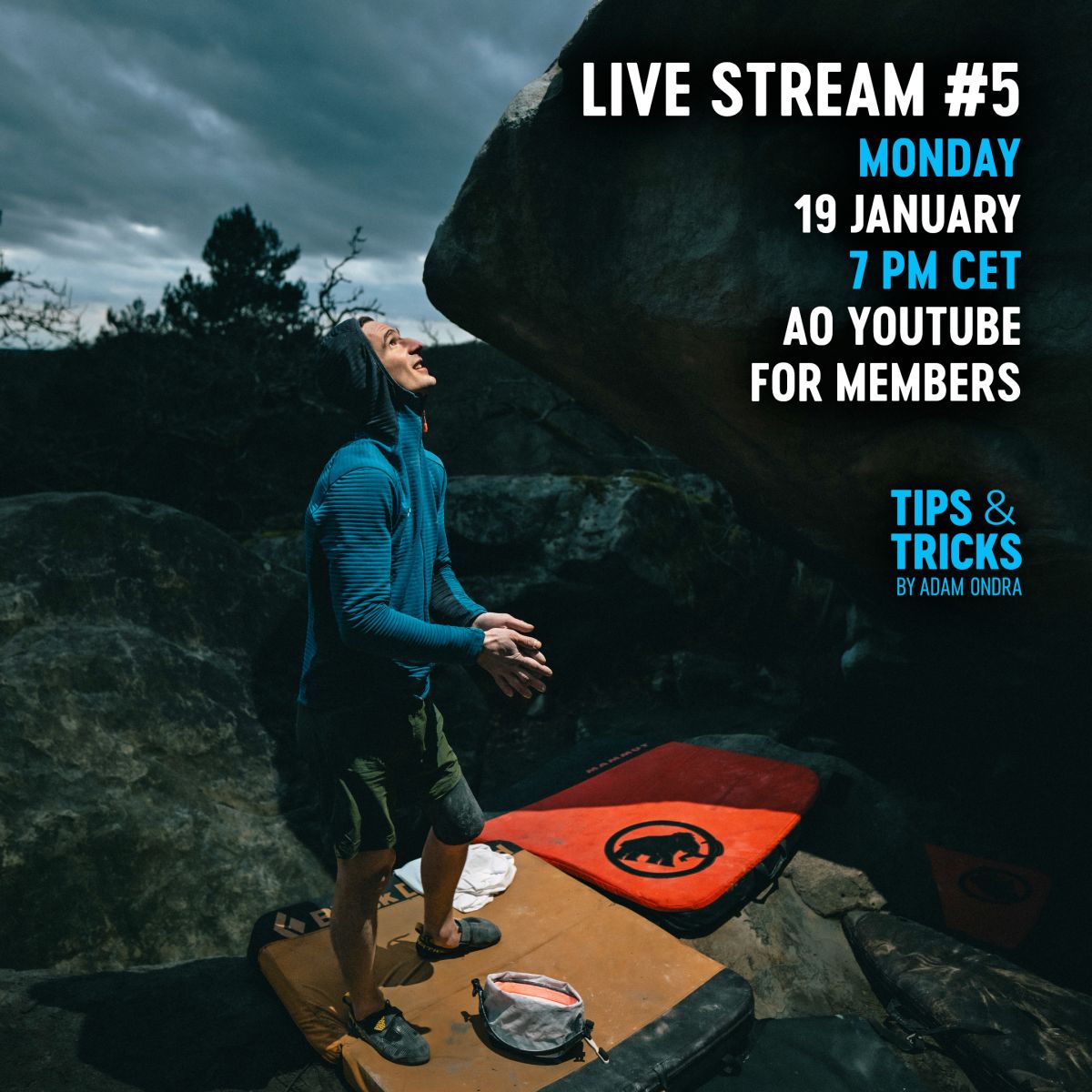 How to project a sport climb/ boulder outdoors? | Adam Ondra