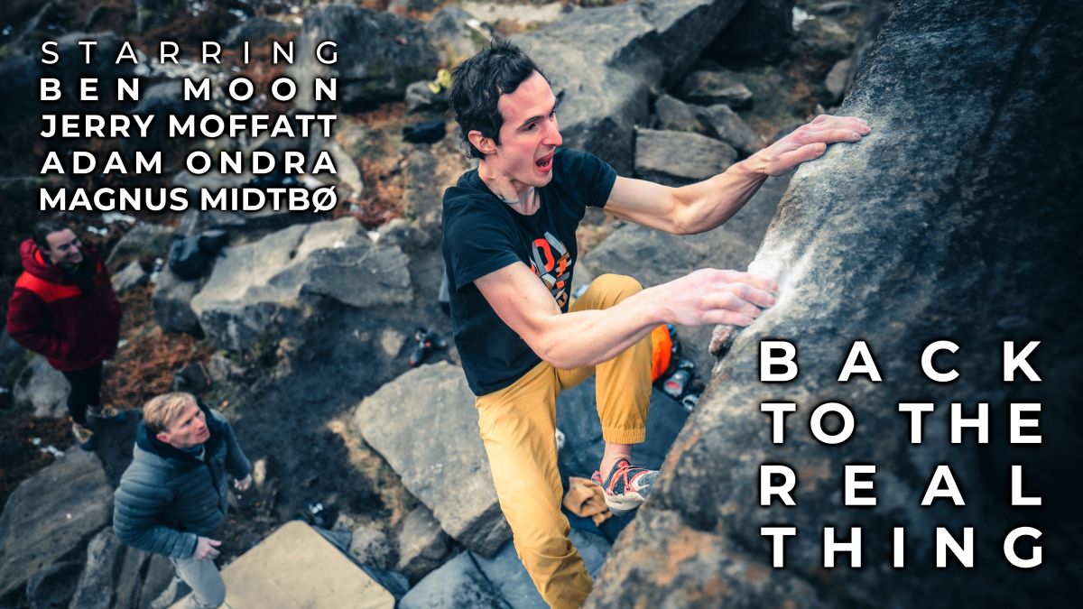 Back to the Real Thing by Adam Ondra | Adam Ondra